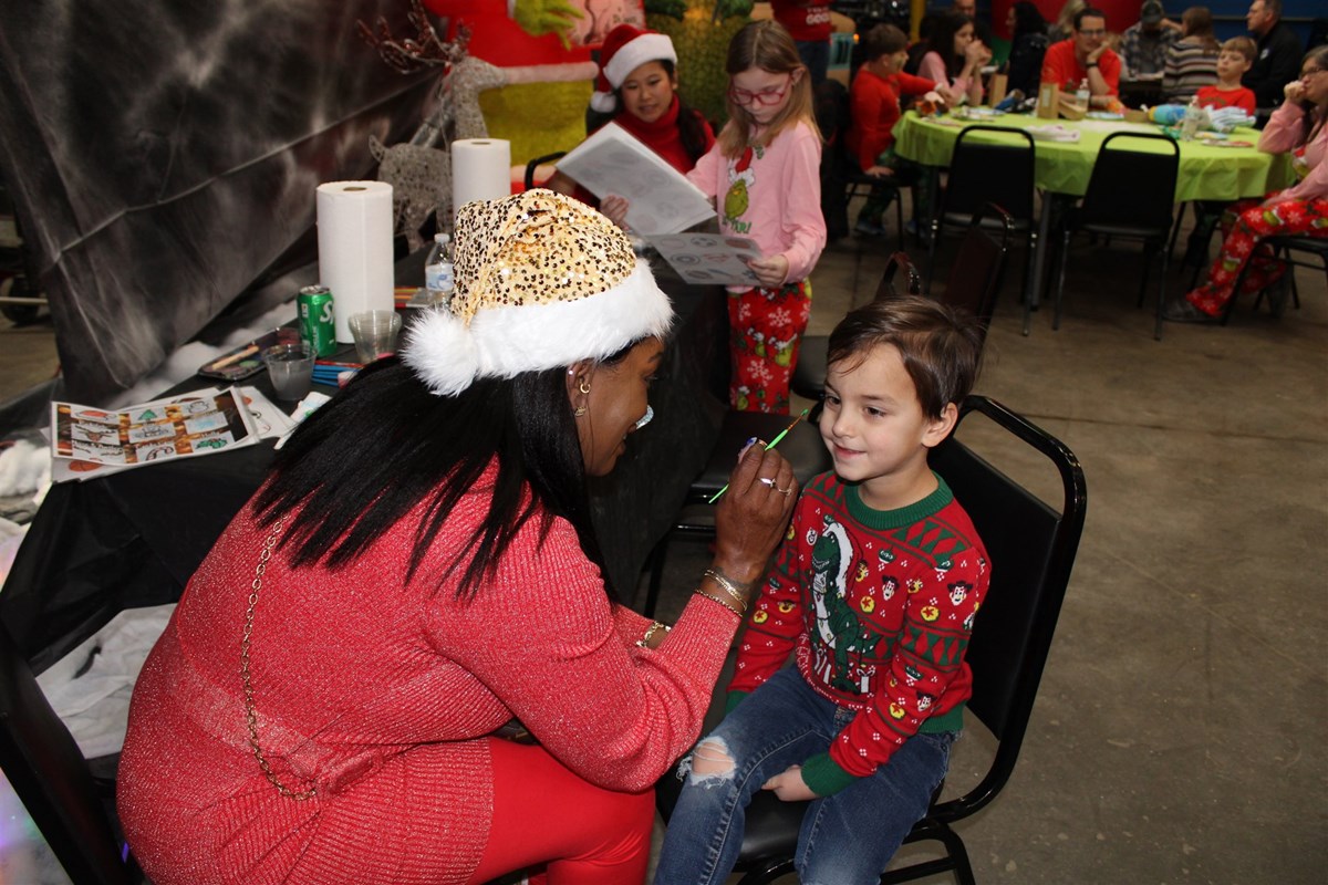Sensory Friendly Christmas Party- Face Painter - Barren Heights ...